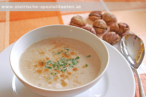 Kastaniensuppe: Cremiges Geschmackserlebnis mit Maroni - Rezept