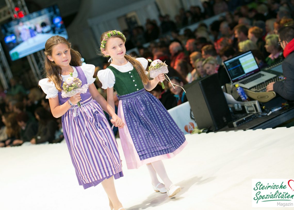 Pracht der Tracht - Modenschau in Graz - Fotos - Steirische Spezialitäten