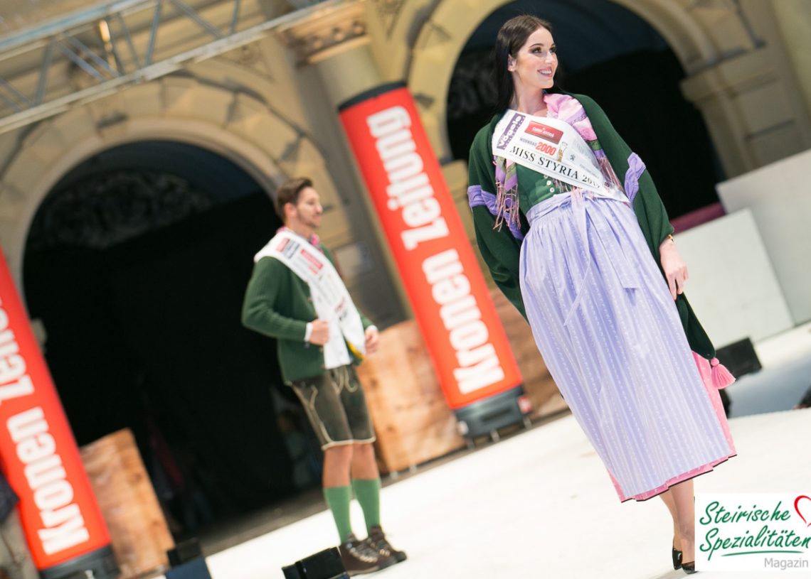 Pracht der Tracht - Modenschau in Graz - Fotos - Steirische Spezialitäten