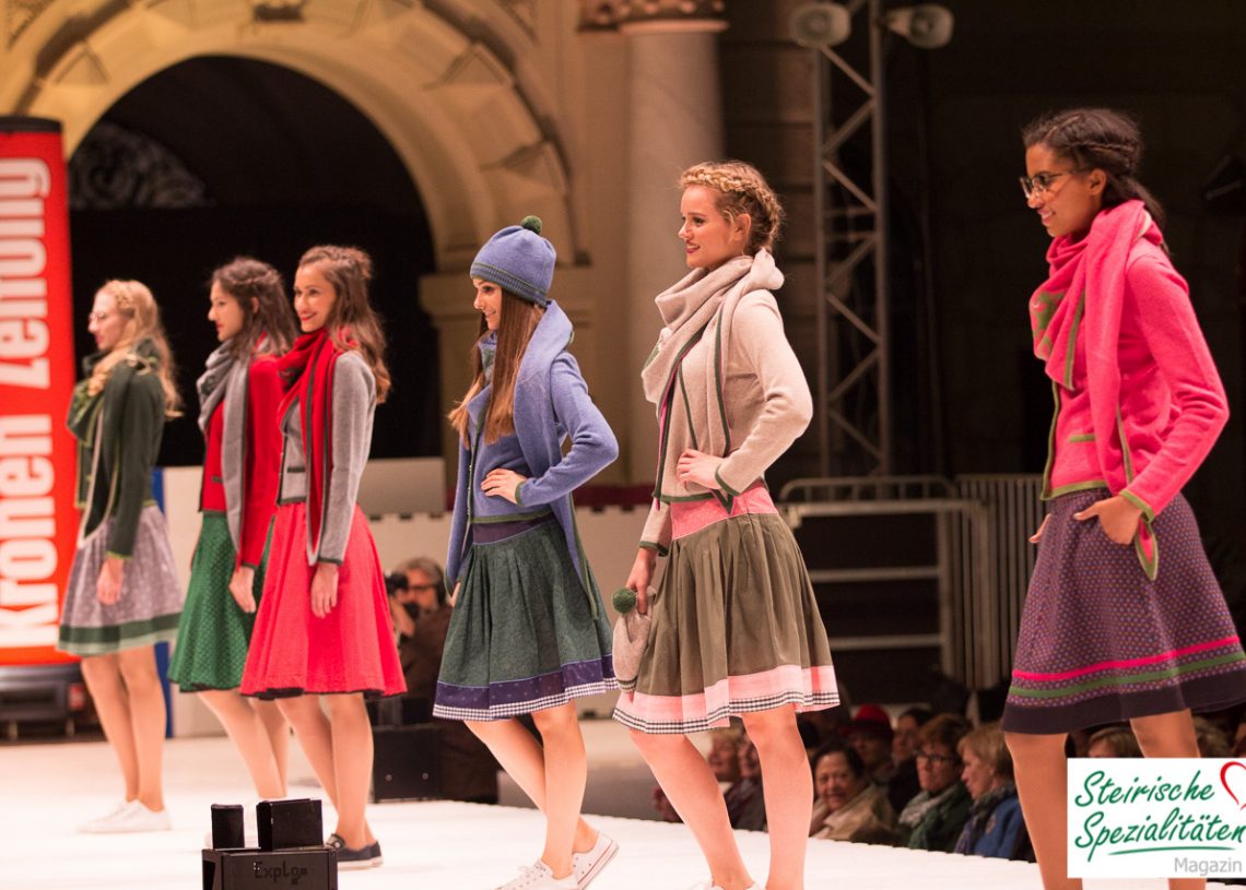 Pracht der Tracht - Modenschau in Graz - Fotos - Steirische Spezialitäten